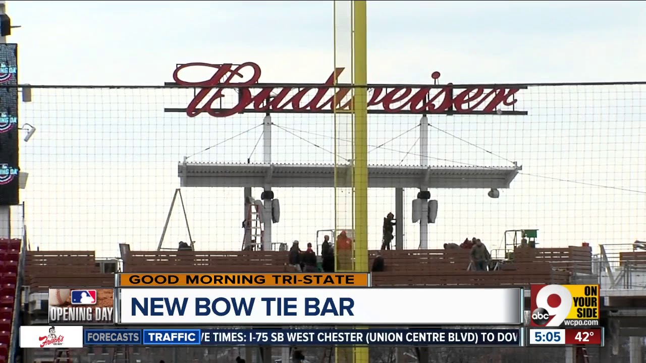 Great American Ball Park opens happy hour bars - YouTube