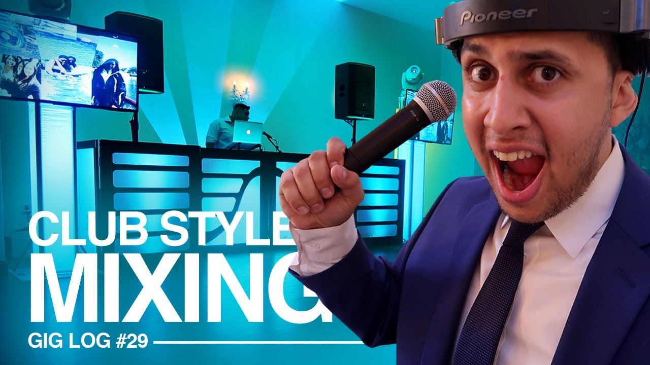DJ GIG LOG: Club Style PARTY MIXING at a WEDDING | BIG DJ SETUP TOUR ...
