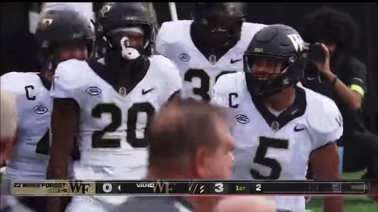 Vanderbilt turnovers vs. Wake Forest - YouTube
