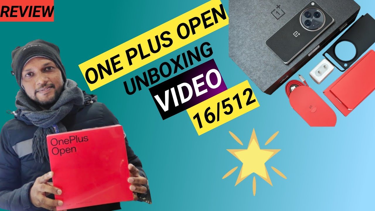 One Plus Open 16/256 Unboxing Video || Hands On Review || Price In ...