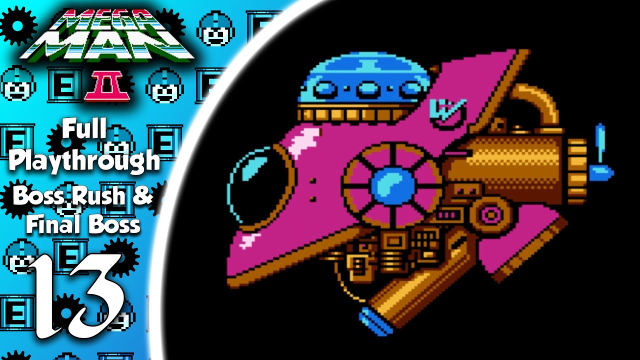 Mega Man 2: Full Playthrough: Part 13 - Finale (Boss Rush and Final ...
