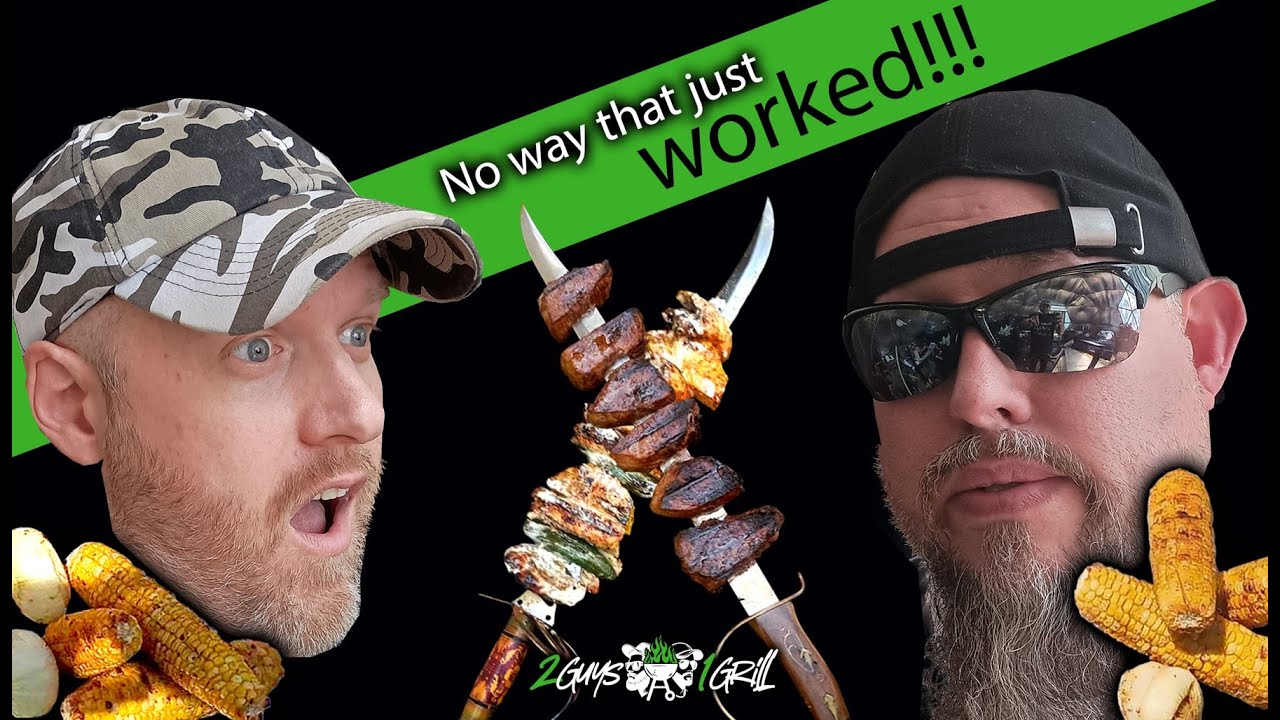 World's First Sword Kabobs: Epic Grill Battle! - YouTube