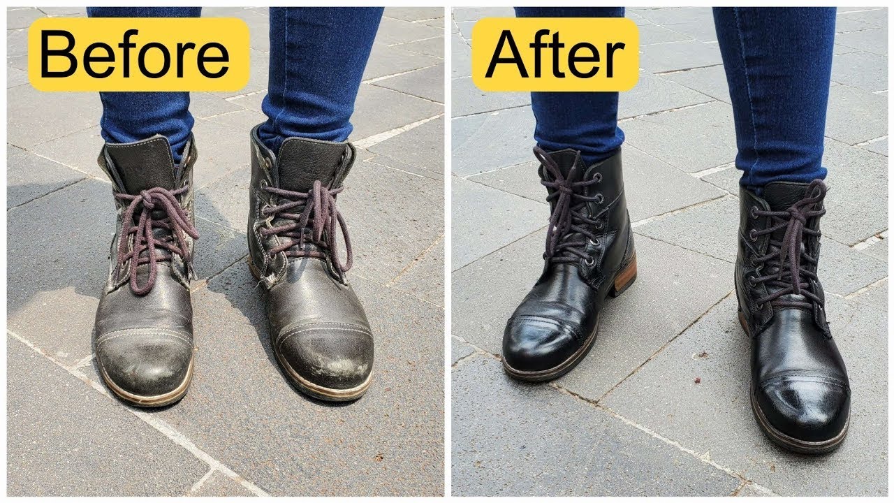 AMAZING OLD BOOT RESTORATION! Shoe Shine by Francisco Mexico City 🇲🇽 ...