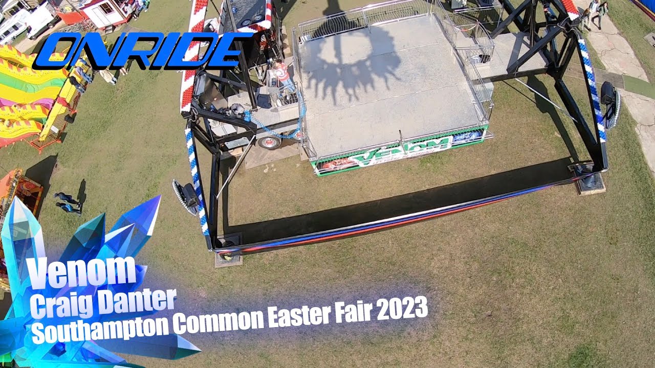Venom - Craig Danter (Onride) @ Southampton Common Easter Fair 2023 ...