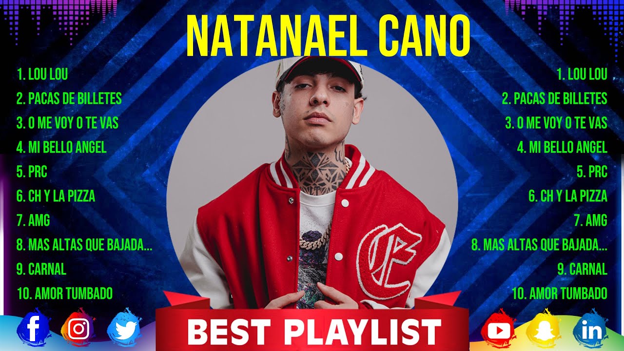 Las mejores canciones del álbum completo de Natanael Cano 2024 - YouTube