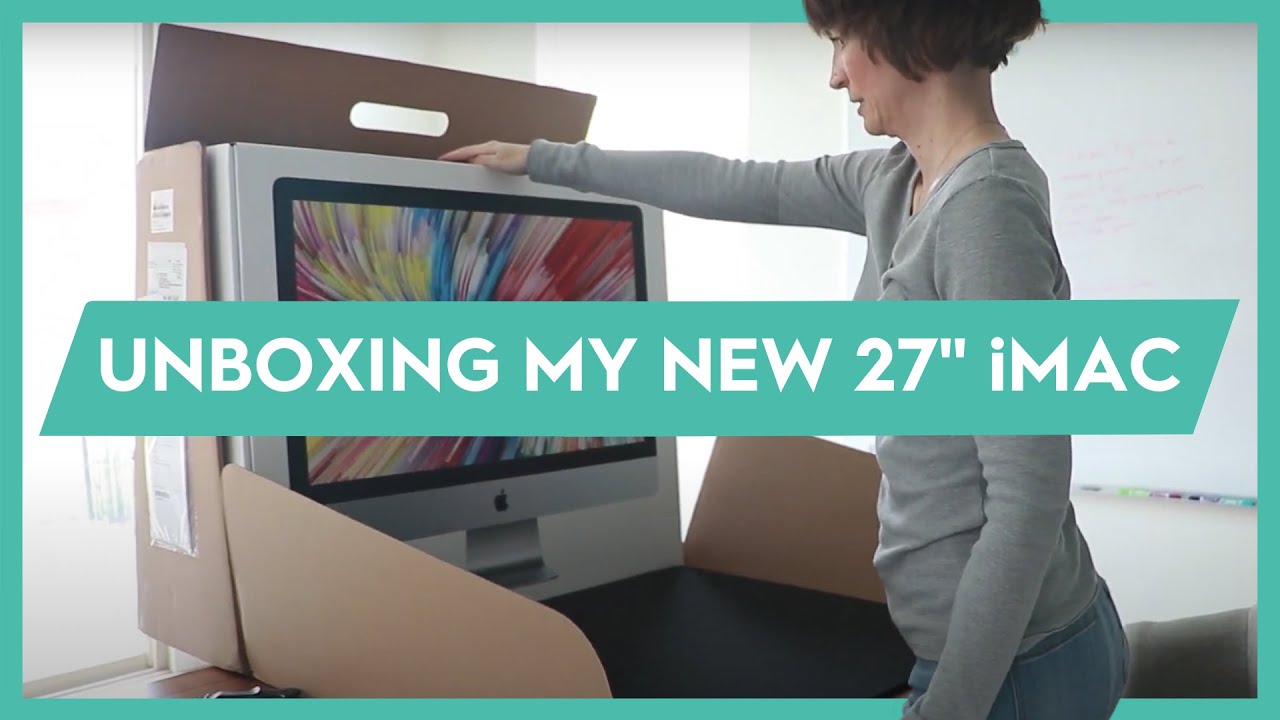 I’M FINALLY UPGRADING! Unboxing the New iMac 27 inch 2020 (2021 ...