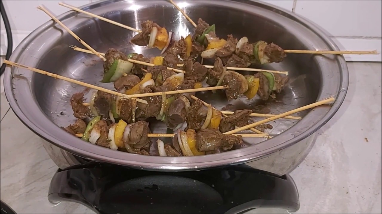 how to make Ghanaian kebabs - YouTube