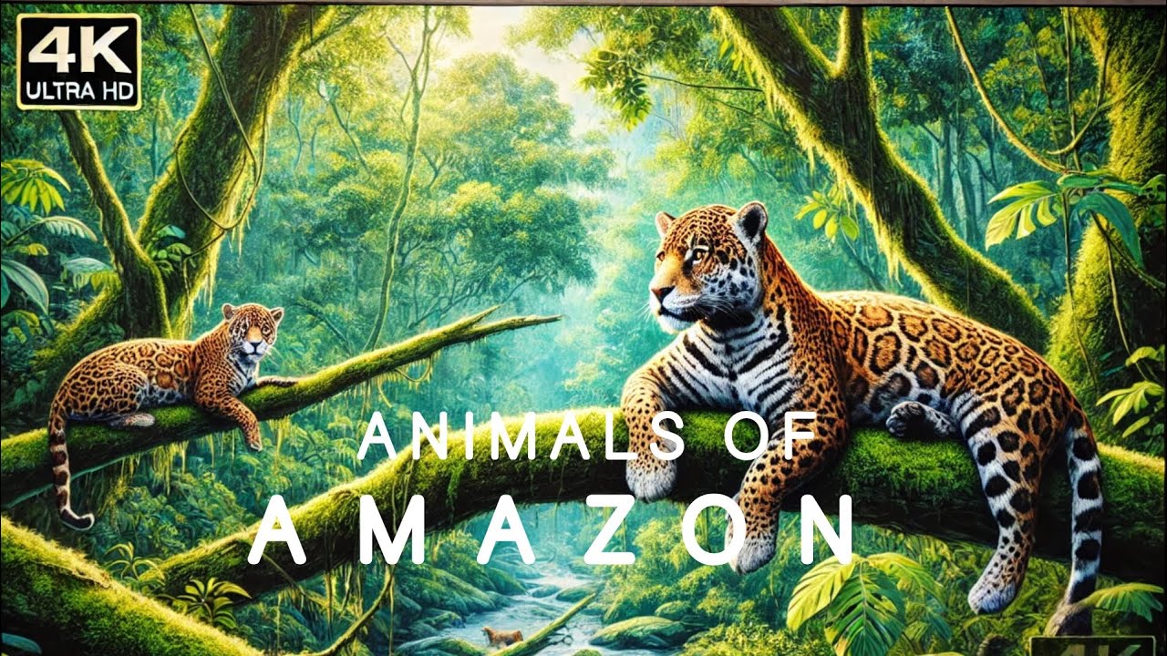 Animals of Amazon 4K- Animals That Call The Jungle Home | Amazon ...