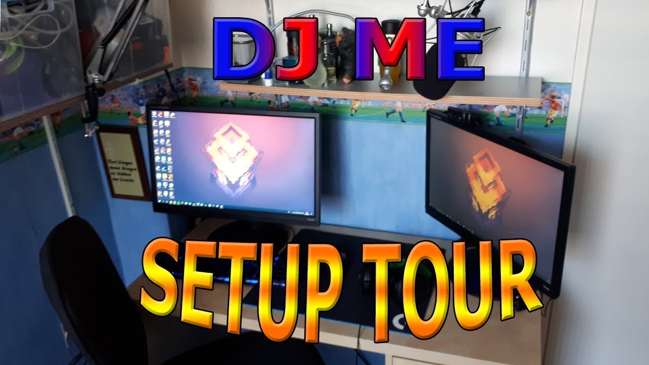DJ ME SETUP TOUR!!! - YouTube
