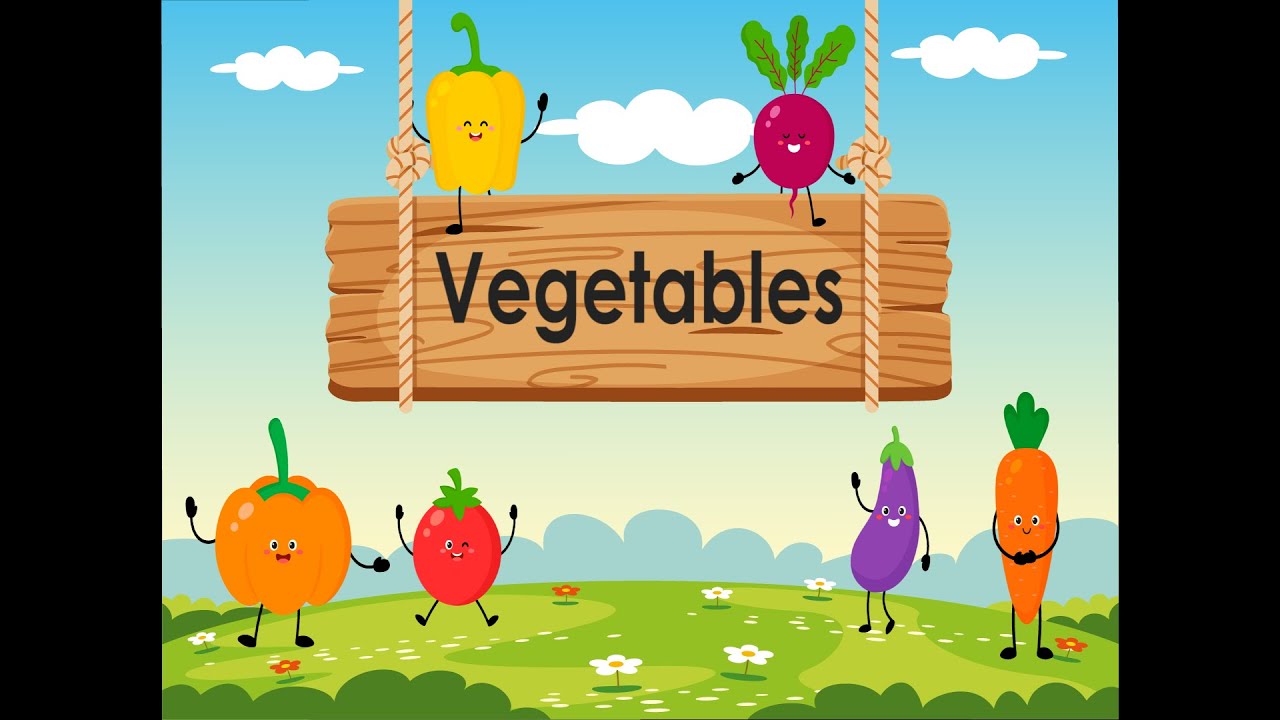 Vegetables – Learn Vegetables Name for kids – Educational video for ...