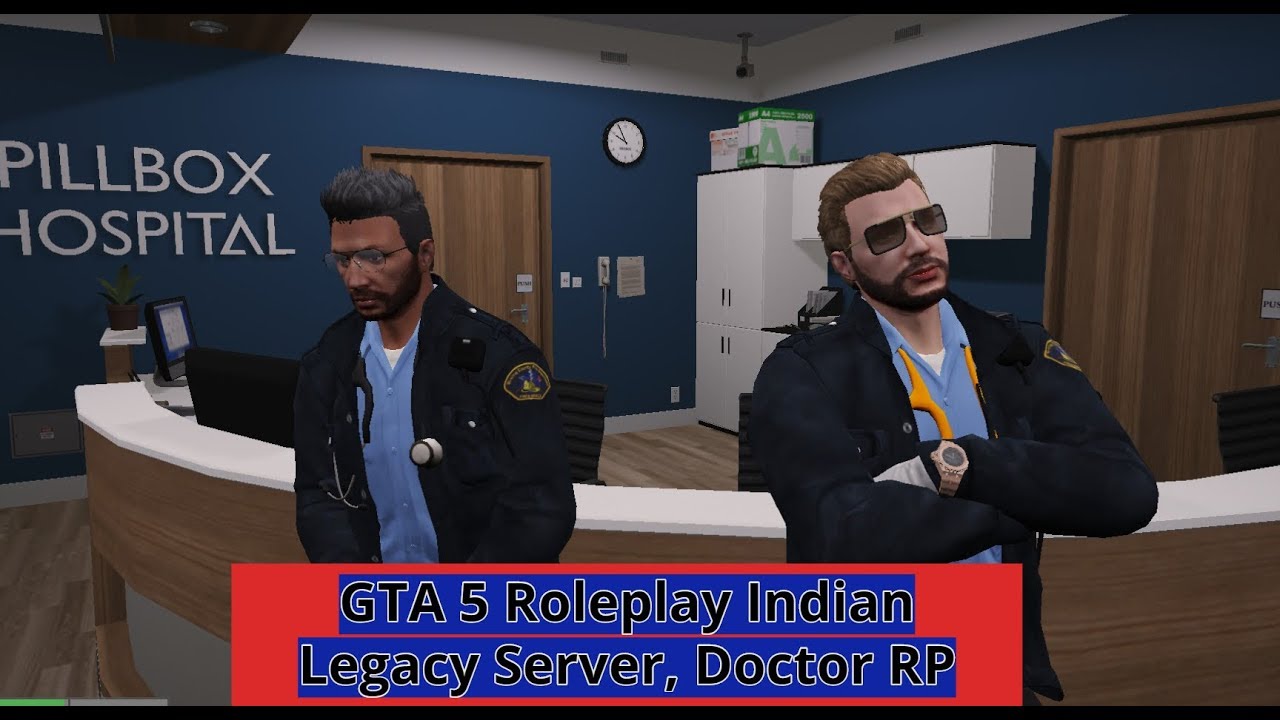 GTA 5 Roleplay Live India | The Best Doctor In The City xD #DoctorRP ...