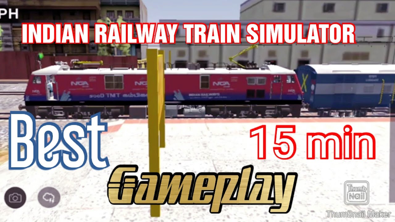Indian railway train simulator 2019| Indian Train Simulator| - YouTube