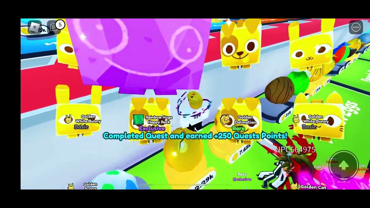 I HATCHED A HUGE RAINBOW HAPPY ROCK - YouTube