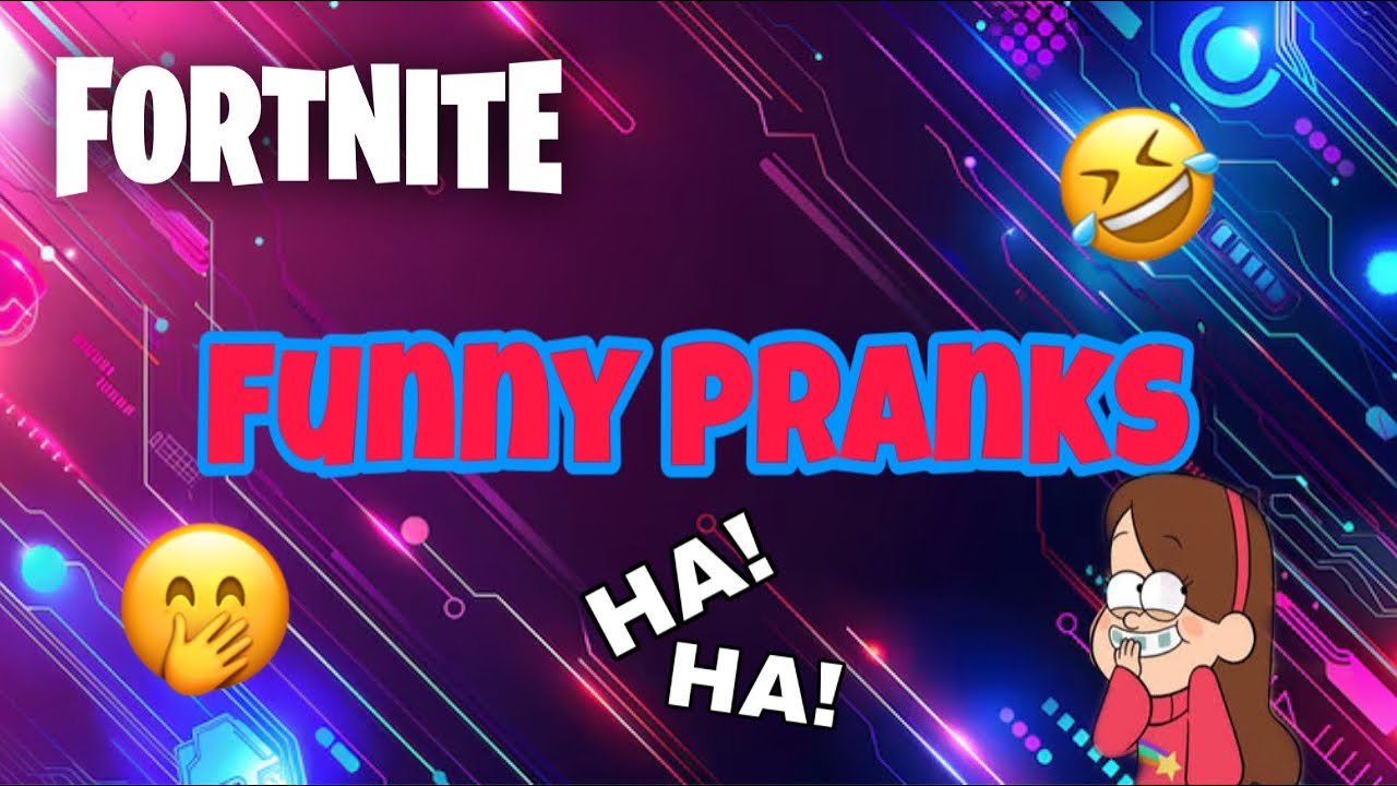 Best pranks that makes you laugh and funny in Fortnite - YouTube