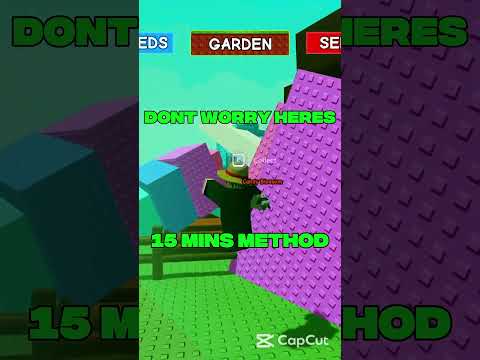 NEW 15 MINS METHOD IS OP!  #growagarden #roblox #gardengames #fyp