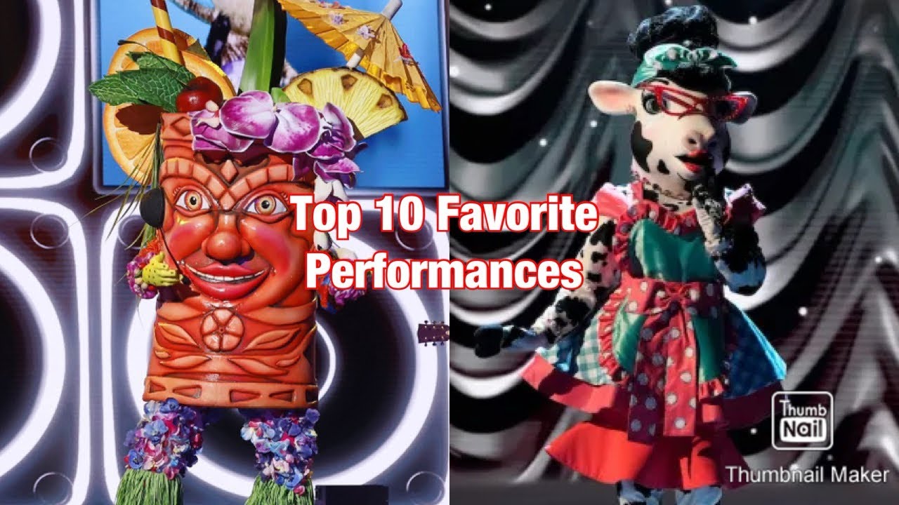 My Top 10 Favorite Performances | Masked Singer | SEASON 10 - YouTube