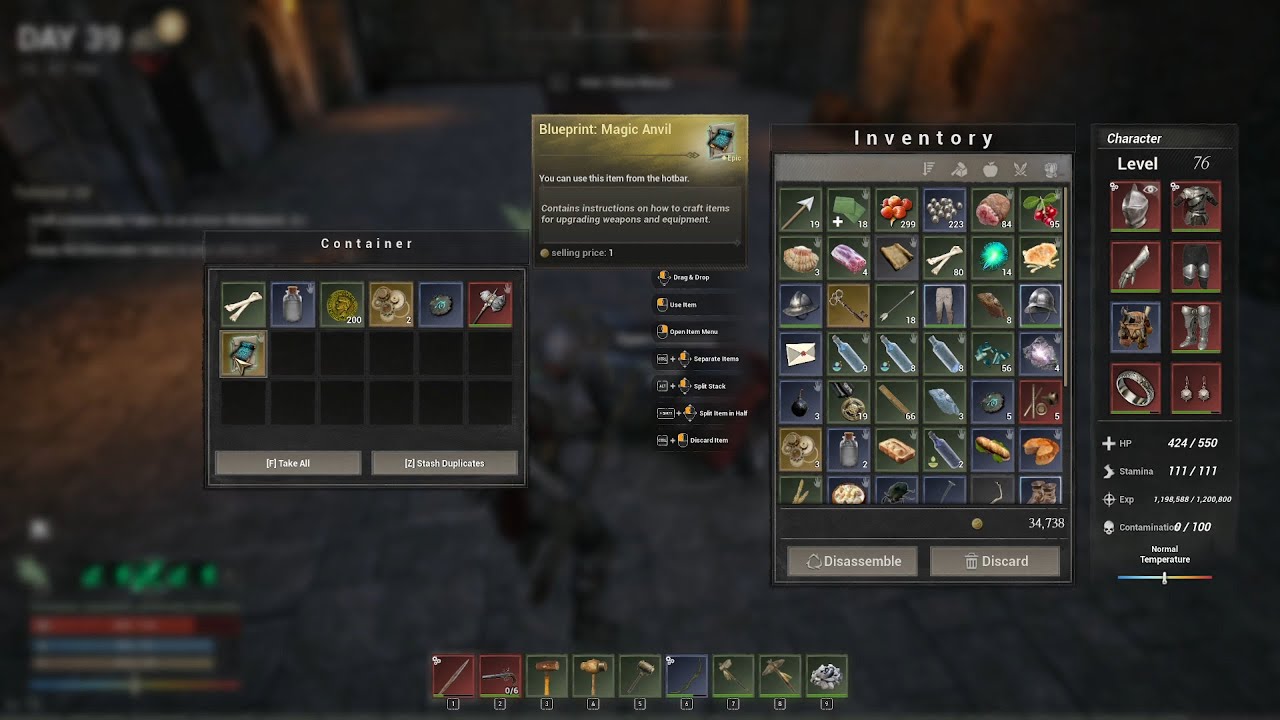 IfSunSets #69 Hammer Knight Elite Boss, Blueprint Magic Anvil, Knight's ...