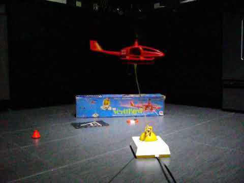 Vintage 1971 Mattel VertiBird Helicopter Astronaut Rescue Battery ...