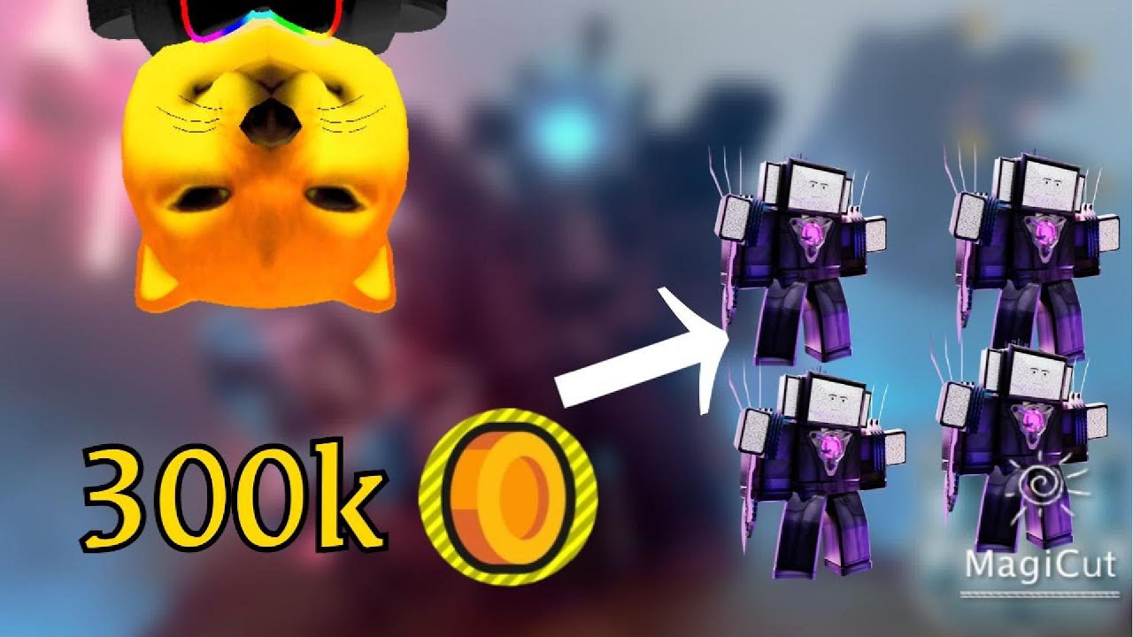 (2) Spending 300k coins in Toilet Tower Defense.* I get many Godly and ...