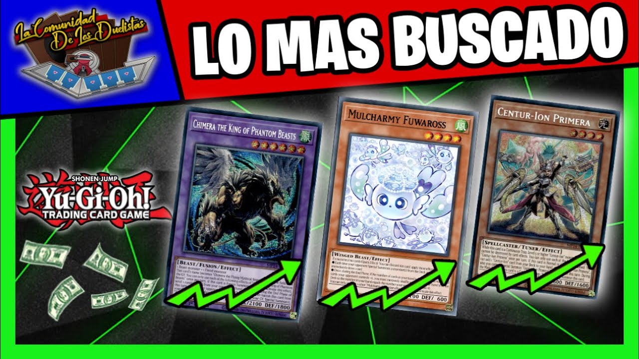 Yu-Gi-Oh! Lo más buscado MULCHARMY FUWALOS, CHIMERA SIN HUMO - YouTube