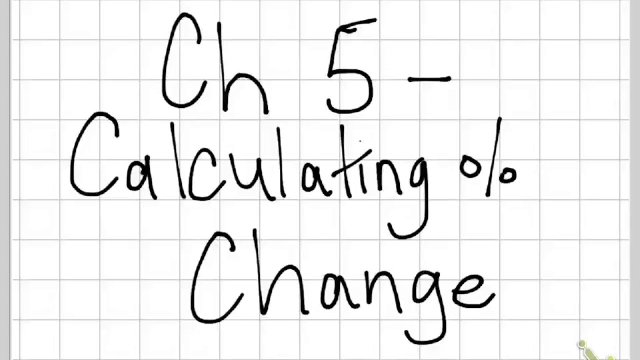 Calculating Percent Change For Inflation YouTube calculating-percent-change-for-inflation-youtube