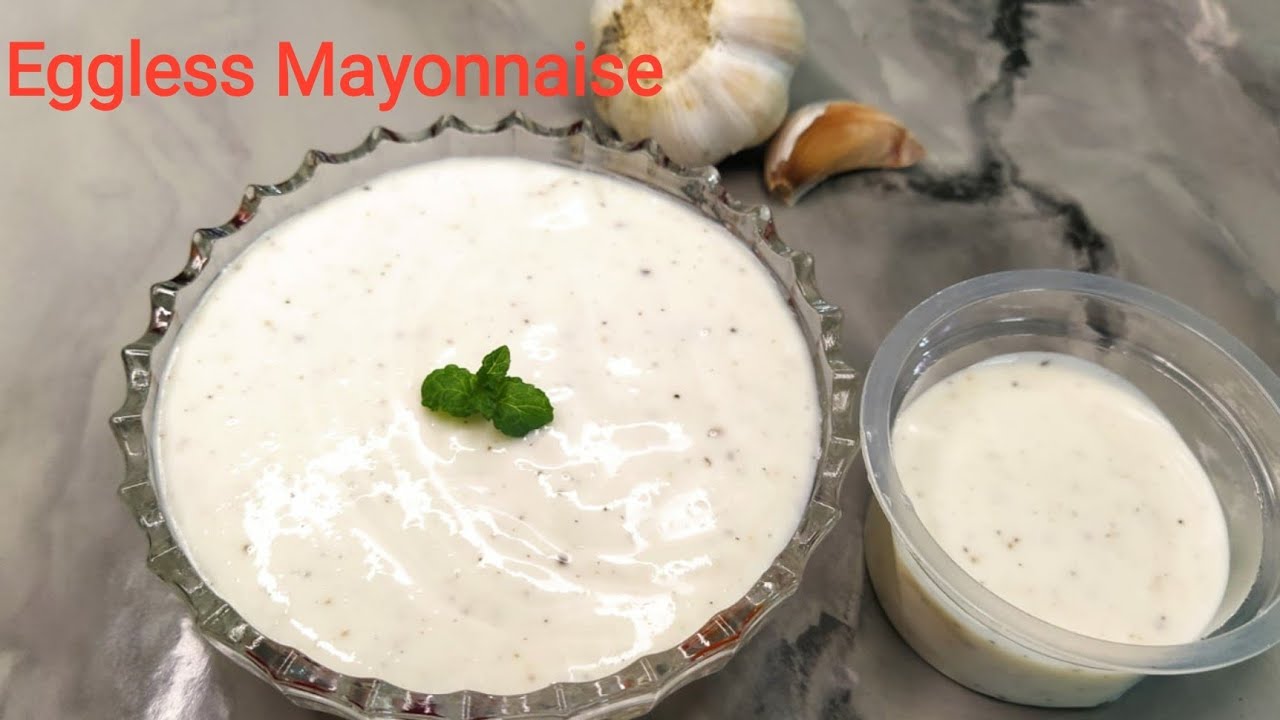 Mayonnaise from Milk! Eggless Mayonnaise|| দুধ দিয়ে মেয়োনিজ তৈরির ...