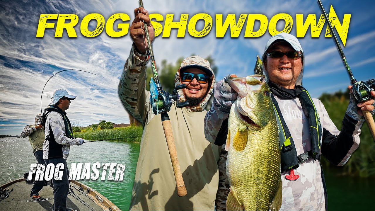 We Take On The Frog Master In A 1v1 Challenge!! Topwater ONLY! - YouTube