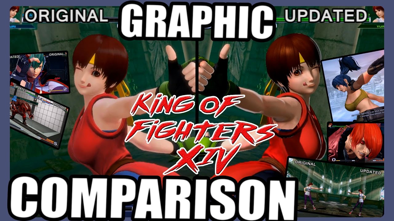 King of Fighters XIV Graphic Update Comparison - YouTube
