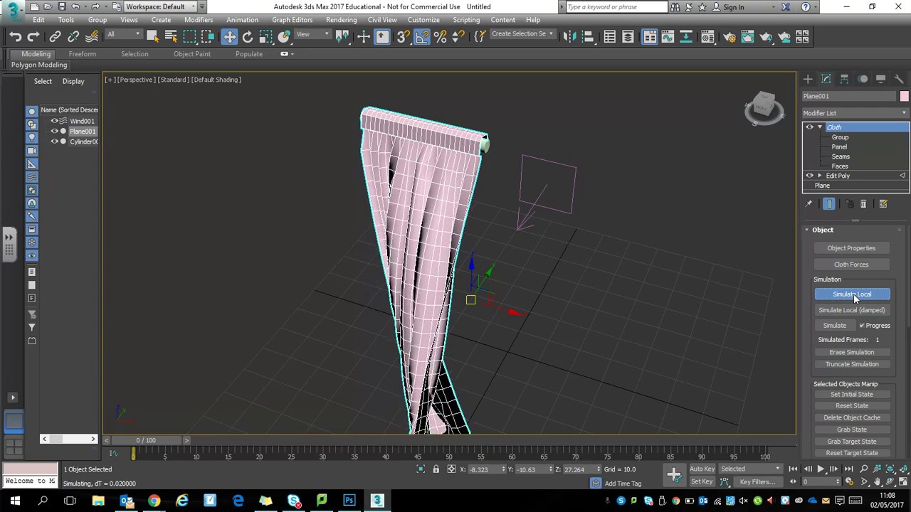 Curtains with Wind - YouTube
