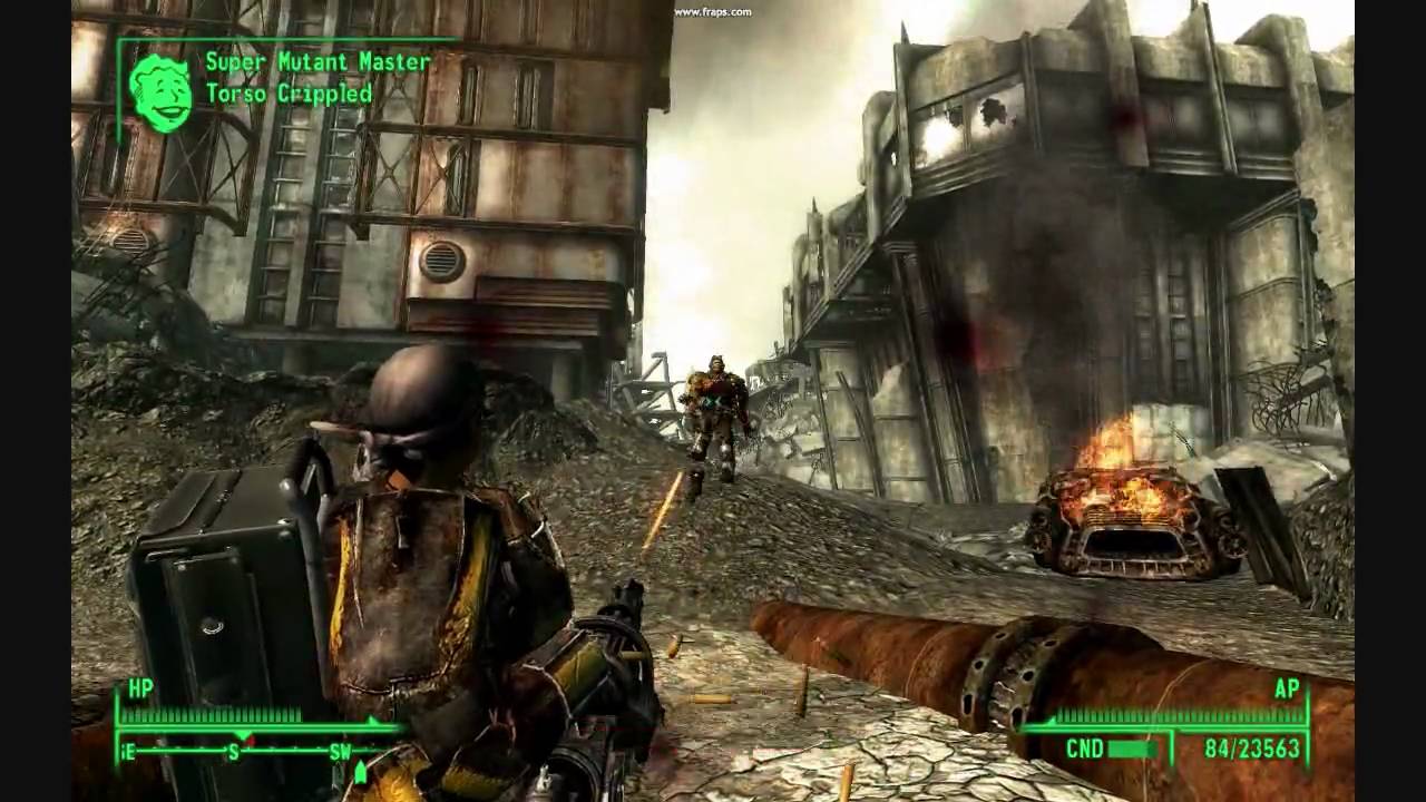 Fallout 3 Tribal Power Armor + Eugene Back to Paradise - YouTube