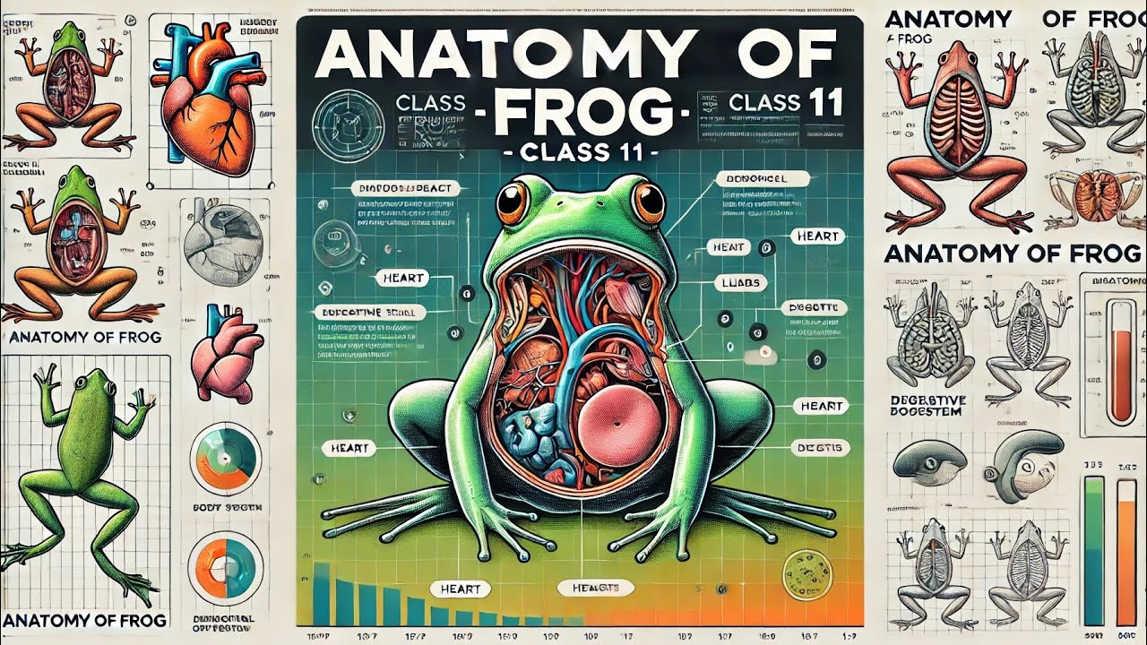 Anatomy of Frog - Class 11 Biology Chapter 7 #yteducation # ...