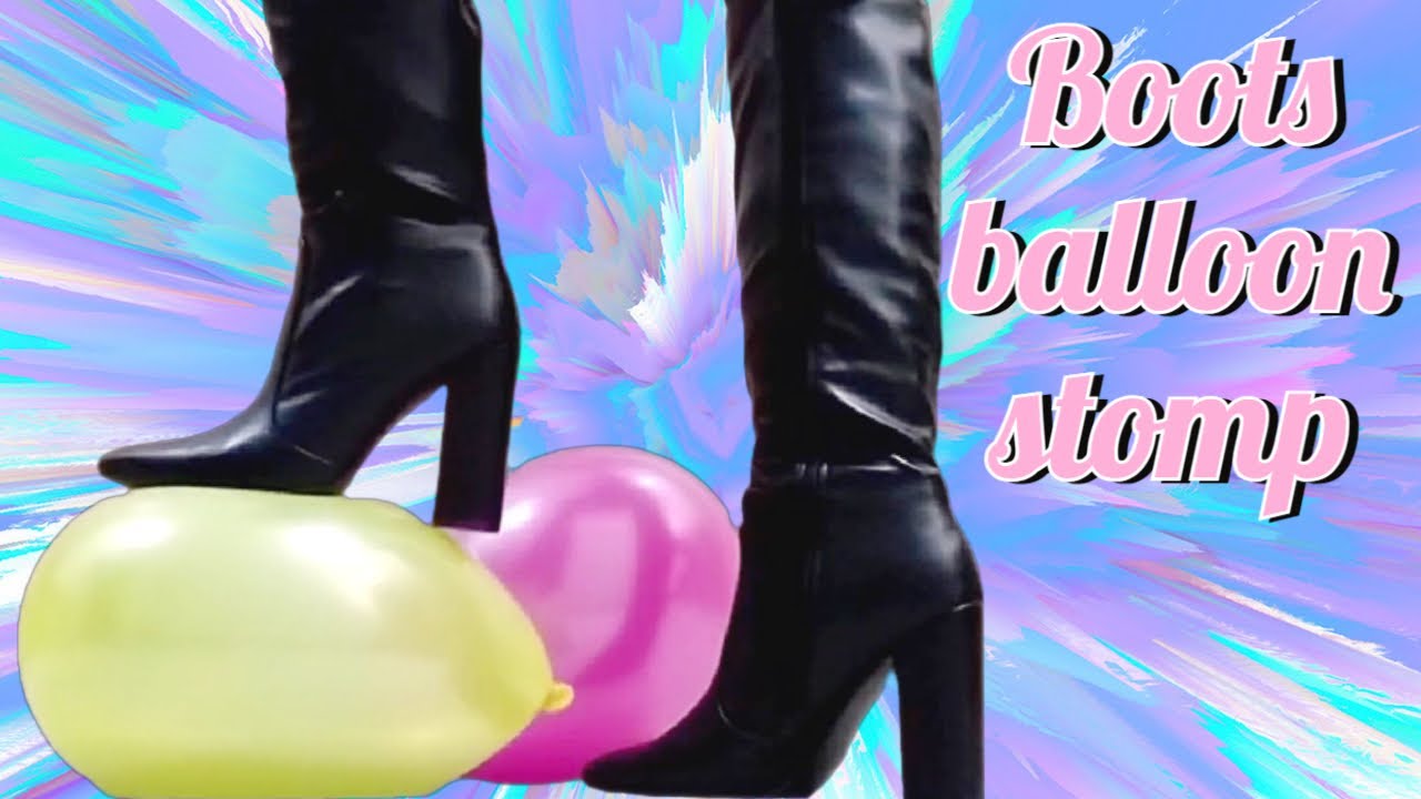 Boots Balloon stomp - YouTube