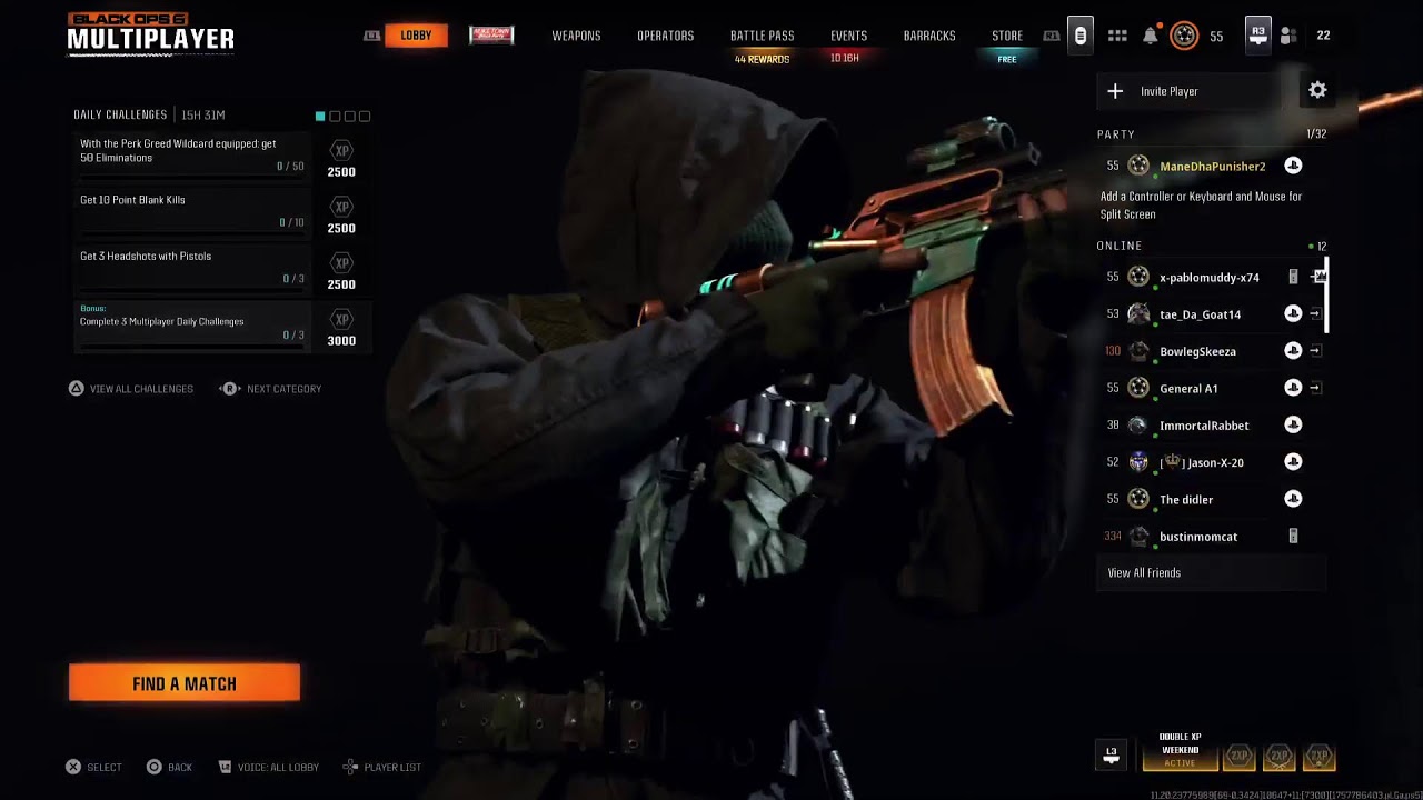 Playing cod with new guns - YouTube