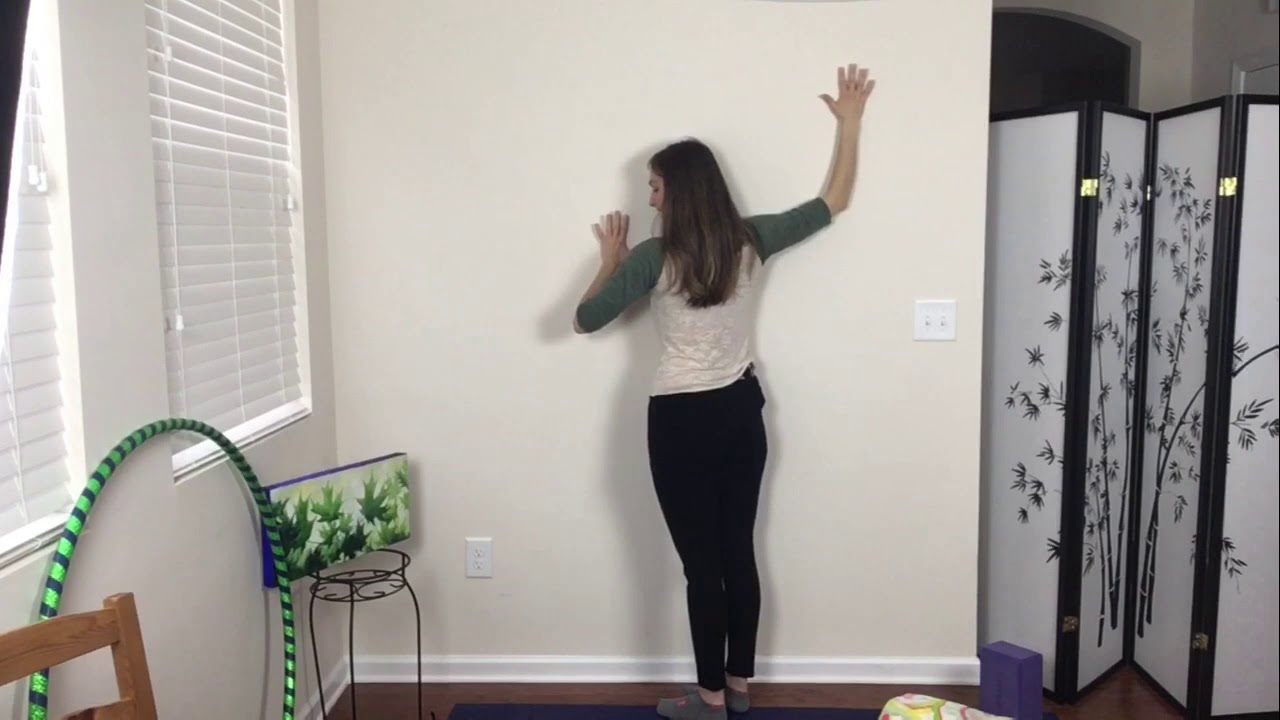 Wall Stretch - YouTube