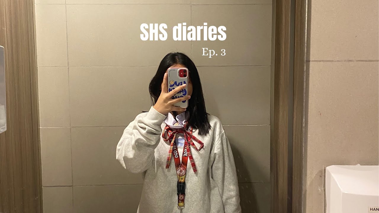 shs diaries🏫 studying, hangout with nine or none, exam days - YouTube