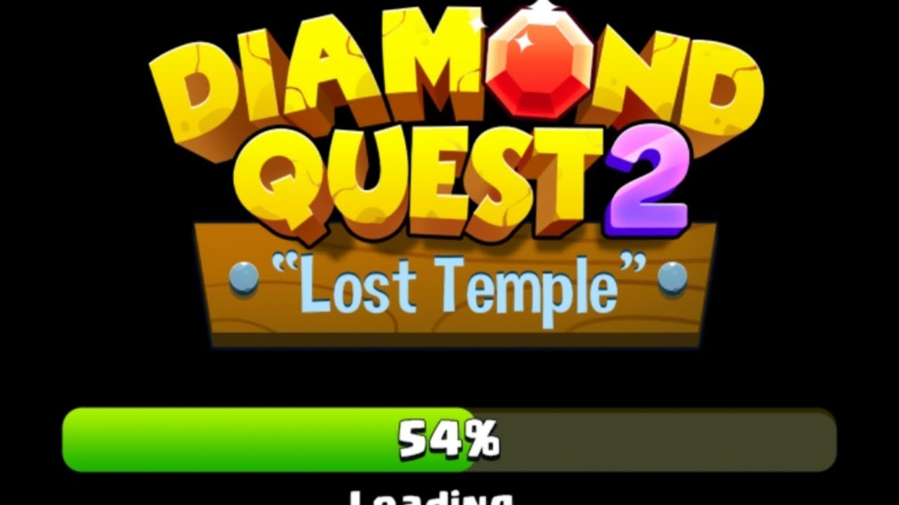 Diamond Quest 2: Angkor wat level 1 walkthrough with all red diamond ...