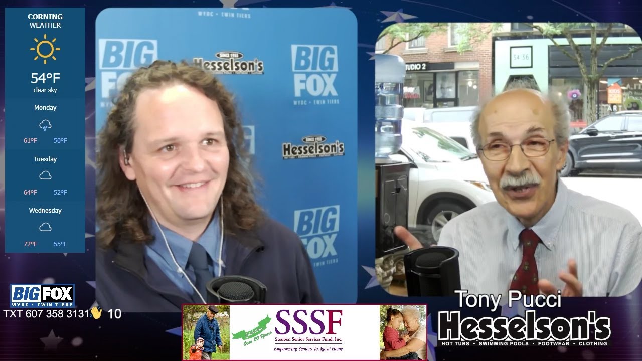 Tony Pucci Joins Frankly Speaking To Talk About His New Book - YouTube