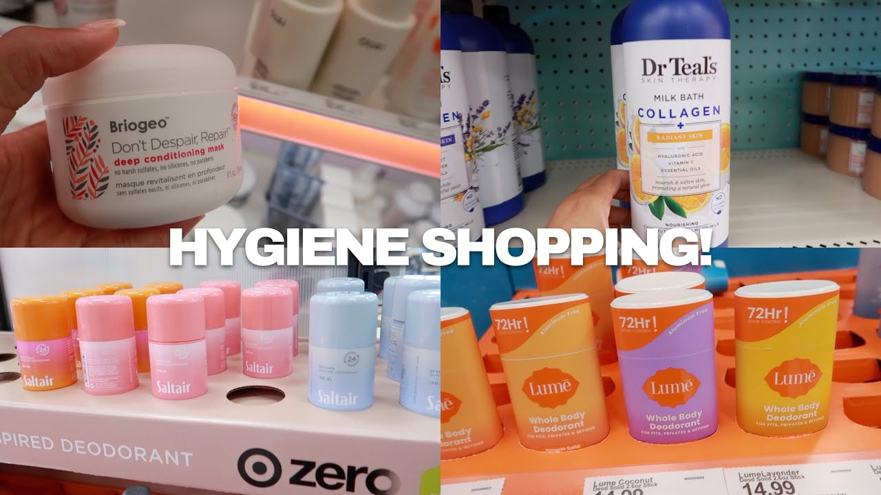 Hygiene Haul + Shop With Me | Hygiene Shopping Vlog - YouTube