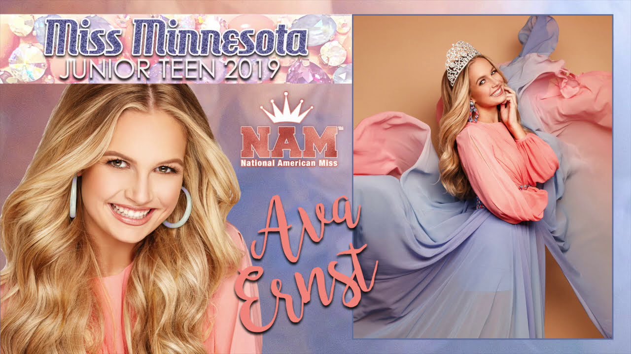 Ava Ernst - 2019 National American Miss Minnesota Junior Teen Farewell ...