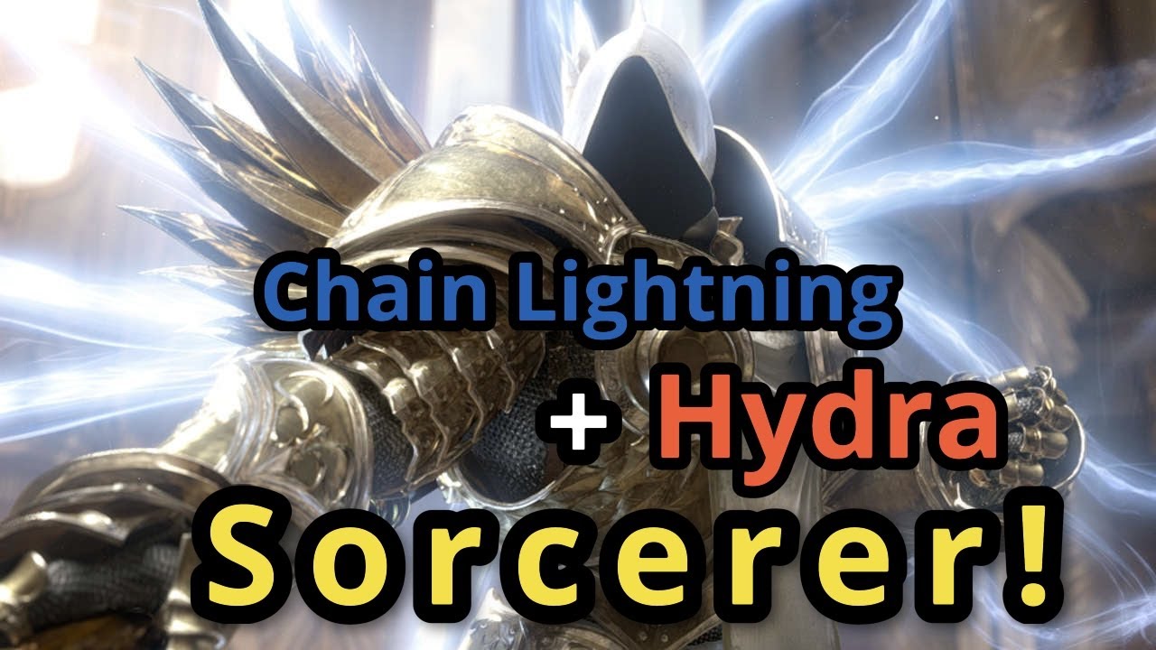 Diablo 4: Chain Lightning + Hydra Sorcerer - YouTube