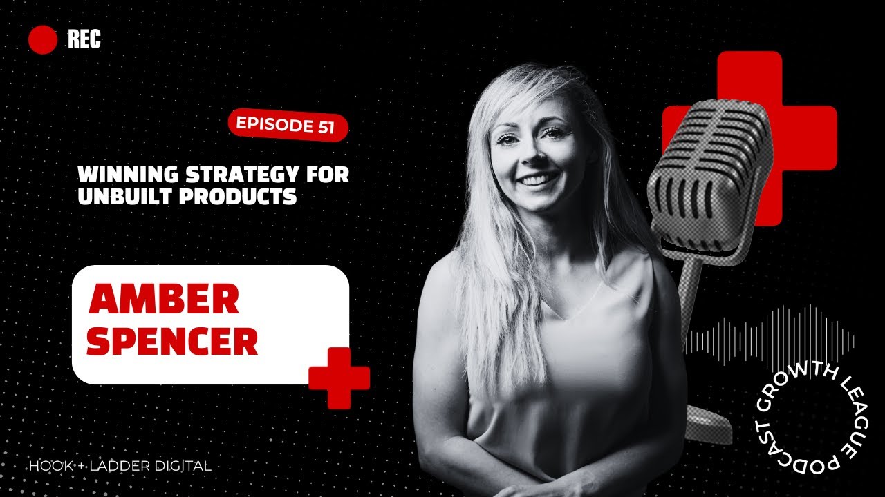 Winning Marketing Strategy For An Unbuilt Product | Growth League Podcast ft Amber Spencer, CMO ...