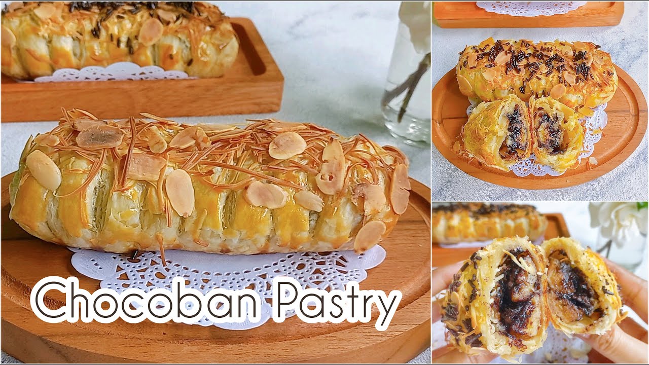 CHOCOBAN PASTRY / BANANA STRUDEL | RESEP BANANA STRUDEL YANG MUDAH ...