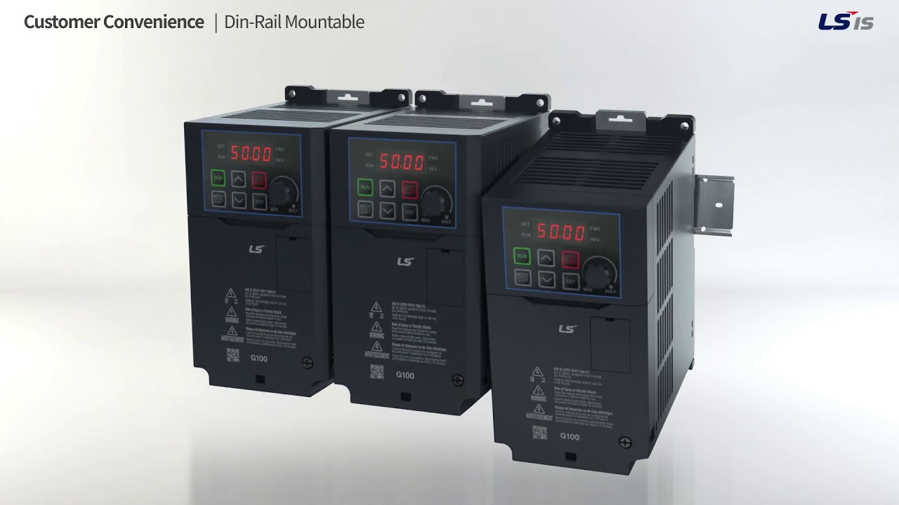 LSIS - G100 - General Purpose VSD available from HmT Mechatronics - YouTube