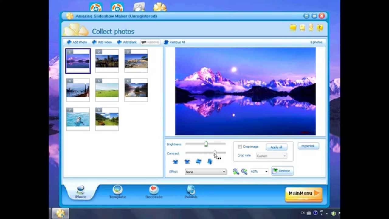 Flash Slideshow Maker Tutorial - Amazing-Share Official - YouTube