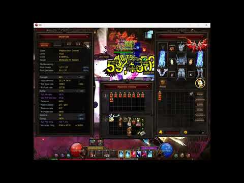 MU Webzen Gun Crasher Items and Build