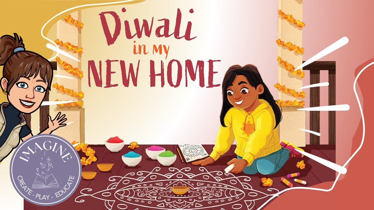 Diwali in My New Home 🪔 (read aloud children's book) - YouTube