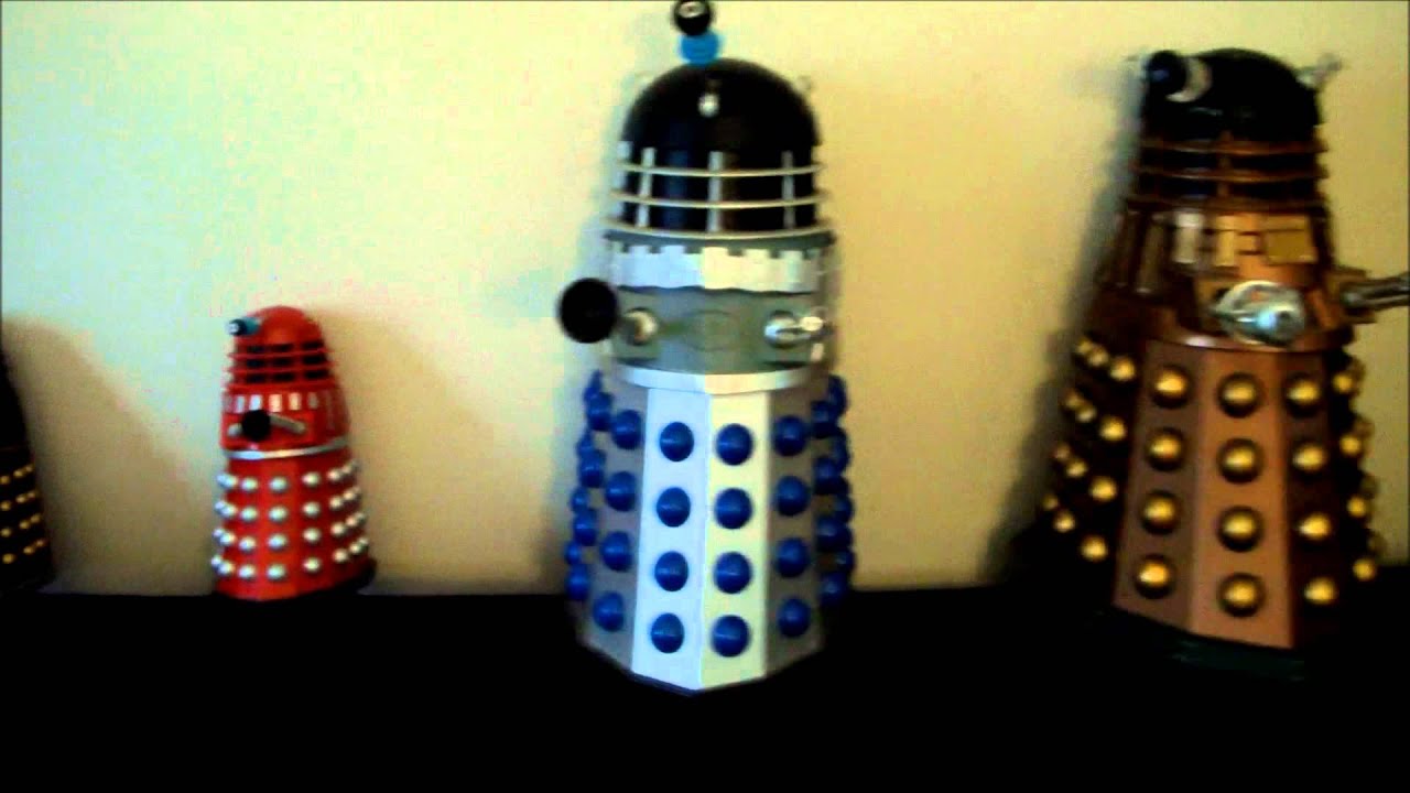My Dalek Collection (from tiny to life-size!) - YouTube
