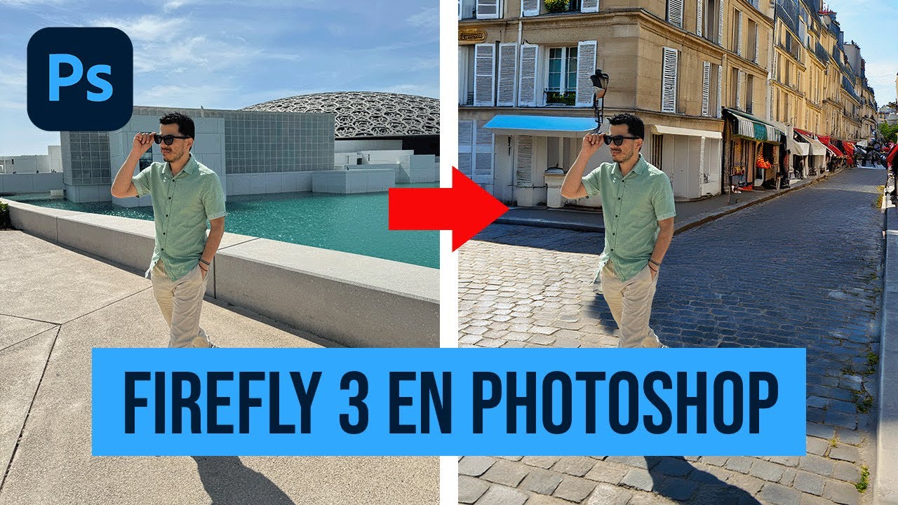 Firefly 3 en Photoshop es GENIAL ¡Nuevos comandos de imagen generativa! - YouTube