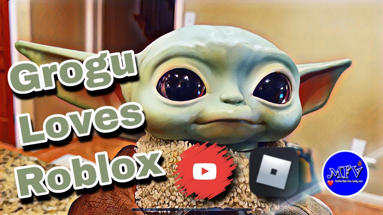 Playing Roblox Game with Grogu Watching | Roblox 2021 Gameplay - YouTube