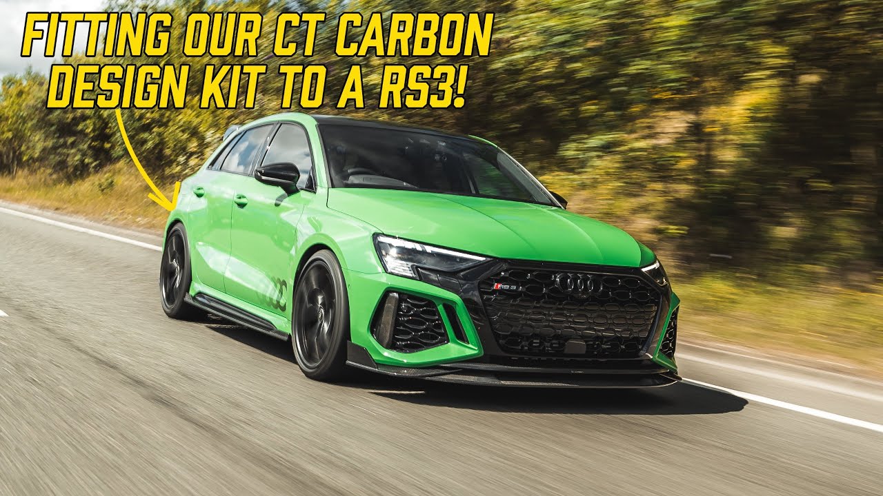 CT Carbon | RS3 8Y | How To Fit Our CT Design Carbon Kit! - YouTube